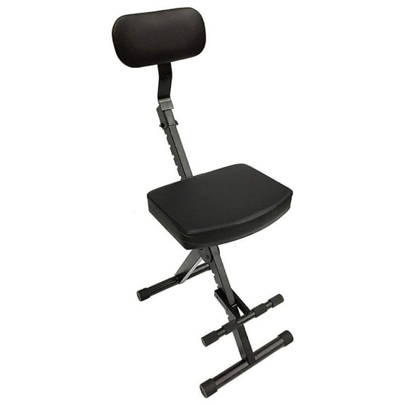 LK-STU Portable DJ/Guitar/Drum/Keyboard Throne Chair Adjustable Padded ...
