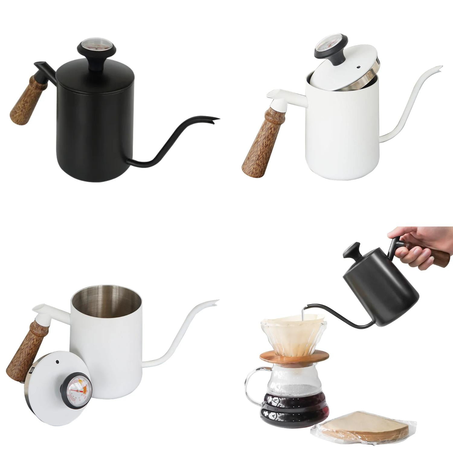 LKENANZH Elegant and Functional Swan Neck Spout Kettle Perfect for ...