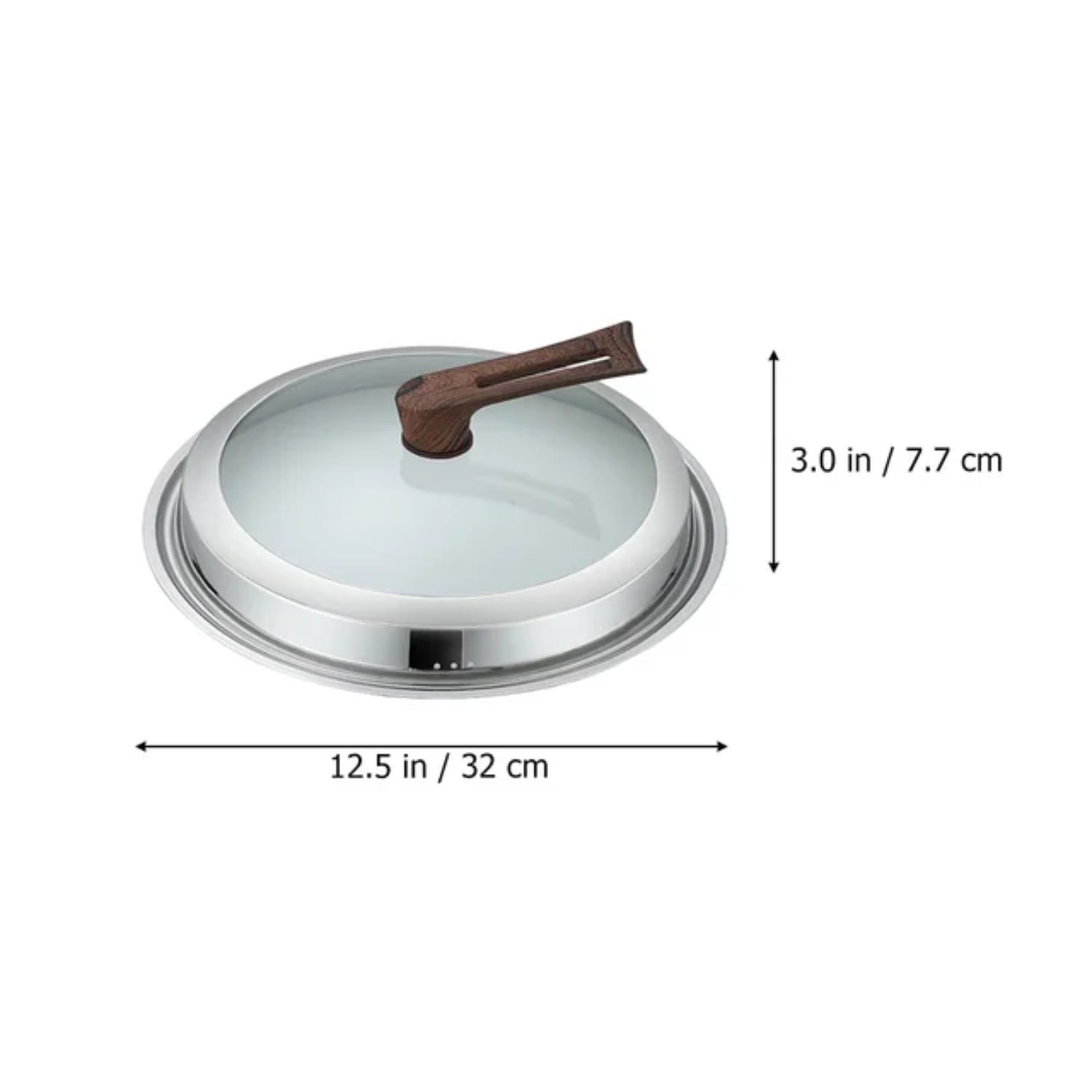 LKENANZH Visible Glass Cooking Pot Cover Lid for Frying Pan ...