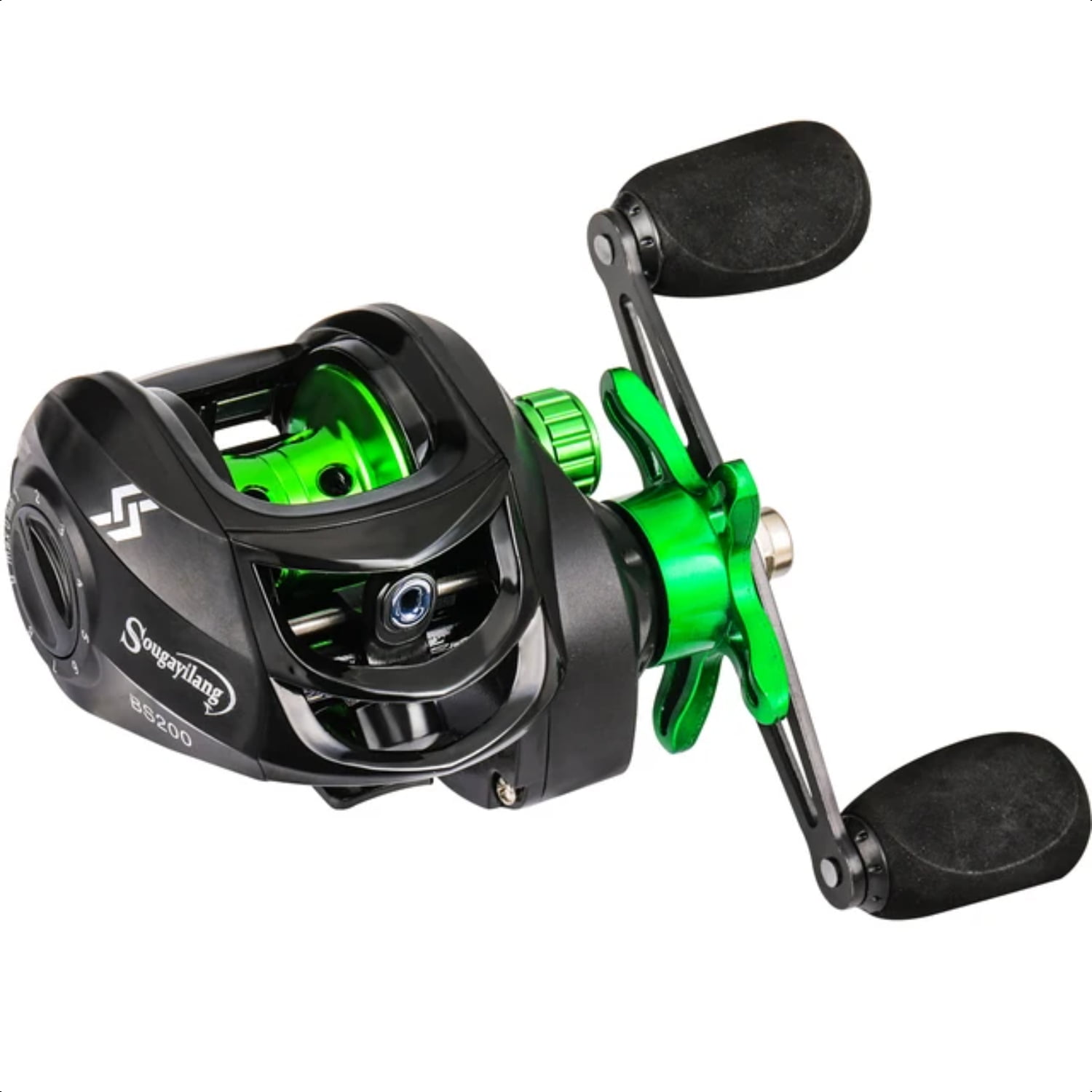 LKENNA Baitcasting Fishing Reel 7.2 1 Gear Ratio Brake System Casting ...