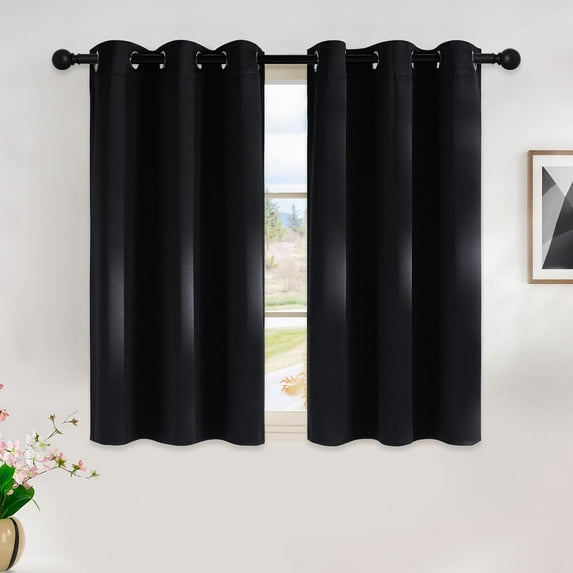 LKIFFA-Blackout Window Curtains 60 inch Length 2 Panels, 34 x 60 Inch ...