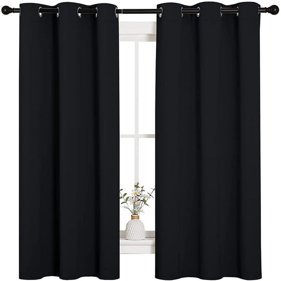 LKIFFA-Cappuccino Grommet Drapes - Thermal Insulated Window Treatments ...