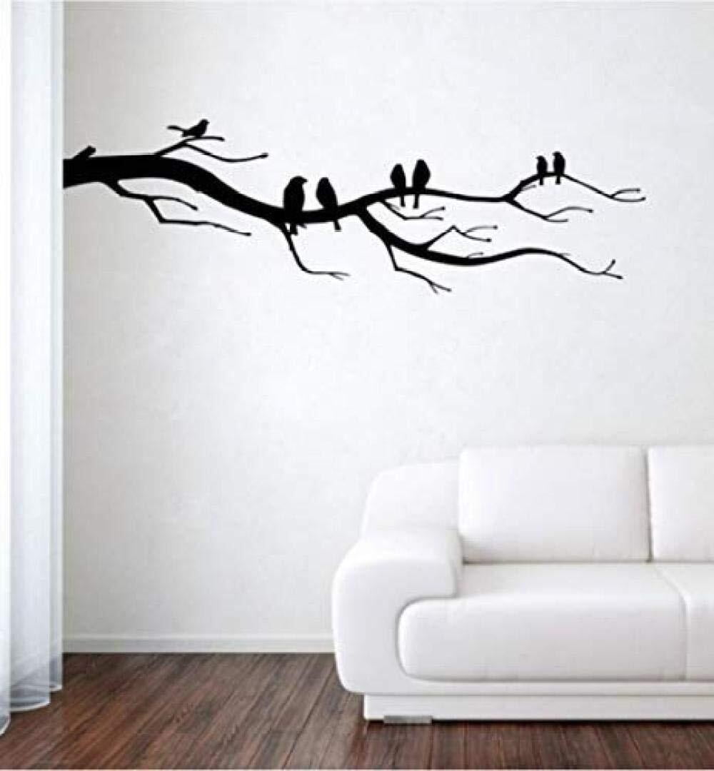 LKJYER Branch Tree Bird Wall Decal Vinyl Art Sticker Bedroom Living ...