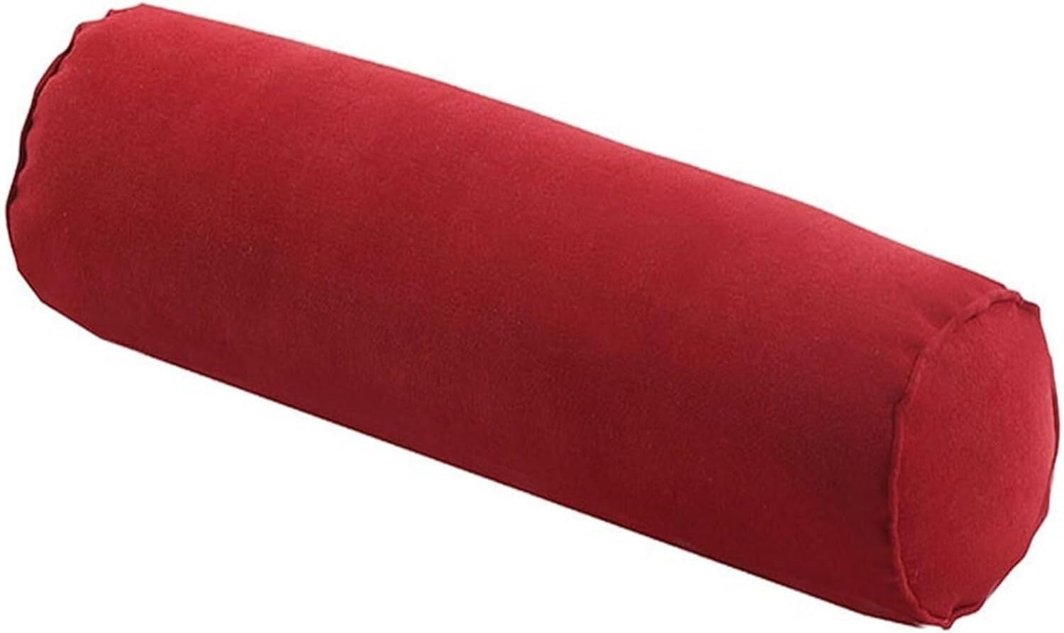 LKJYER Velvet Round Cervical Roll Cylinder Bolster Sleep Pillow with ...