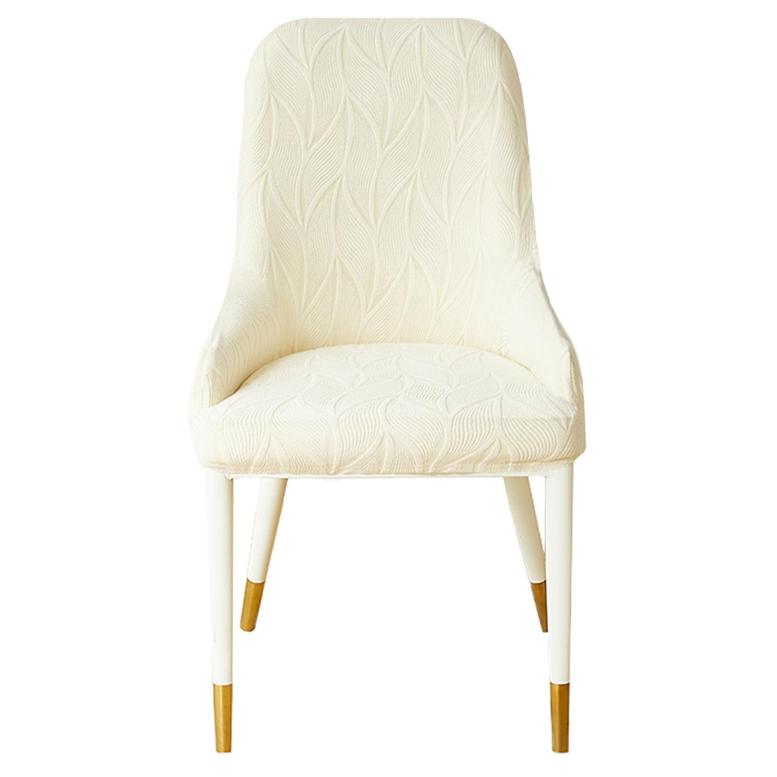 LKJYER Wingback Side Chair Slipcover, Spandex Sloping Armchair Cover ...