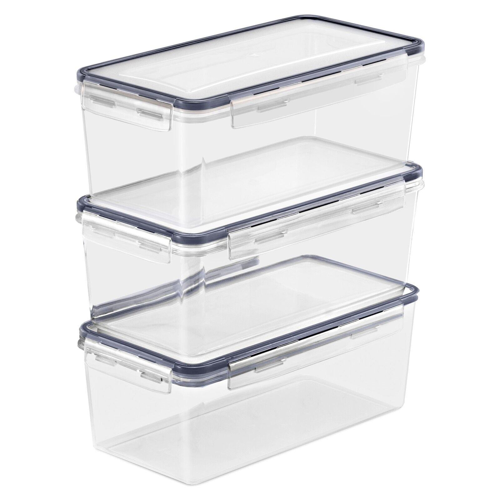 LKUPM 3 - Pack Airtight Food Storage Containers with Lids: A Must ...