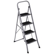 "Mirage" Matte Black Mini-Ladder 55 in. H Freestanding Costumer (Pack ...