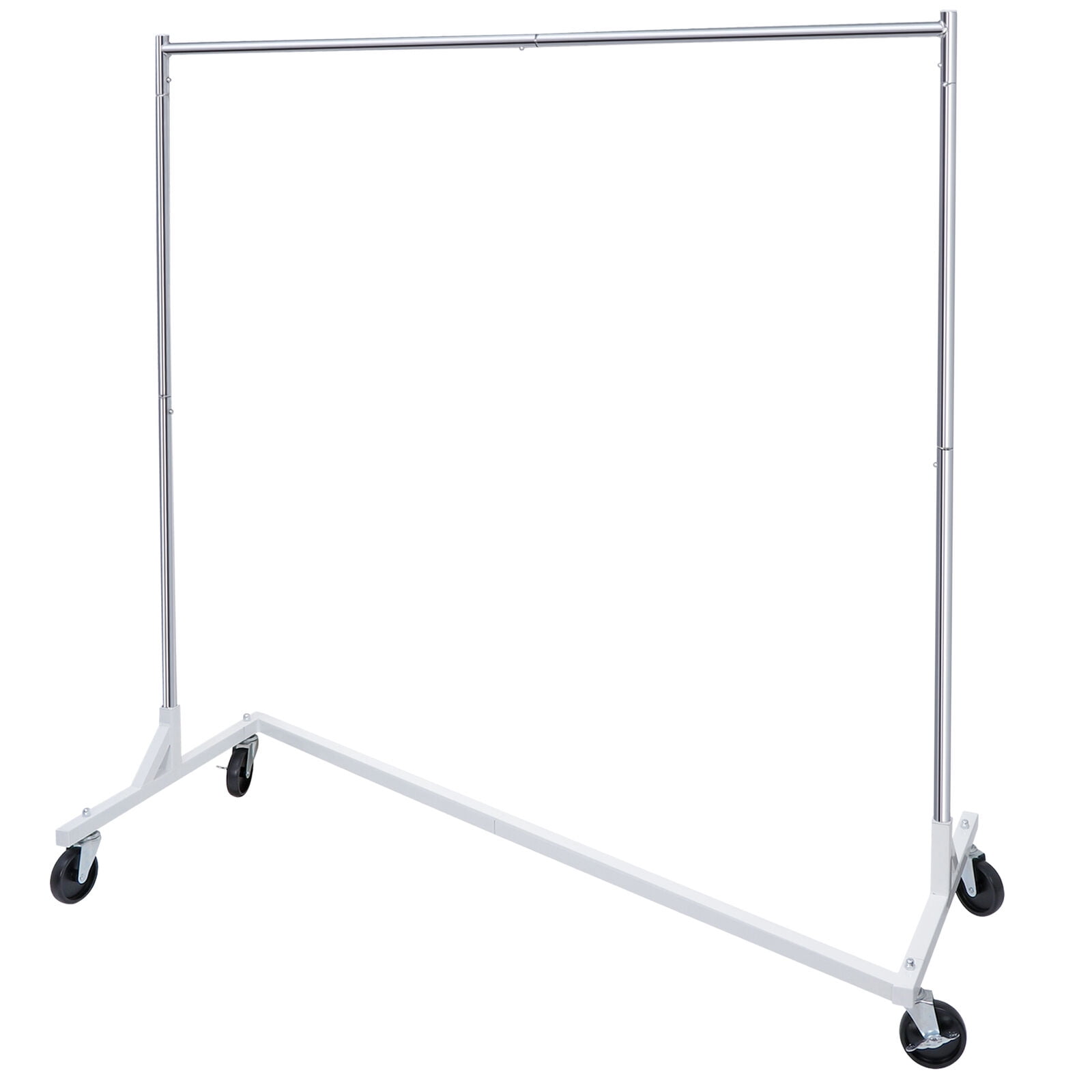 LKUPM Heavy Duty Garment Rack, Rolling Clothes Rack, Collapsible ...