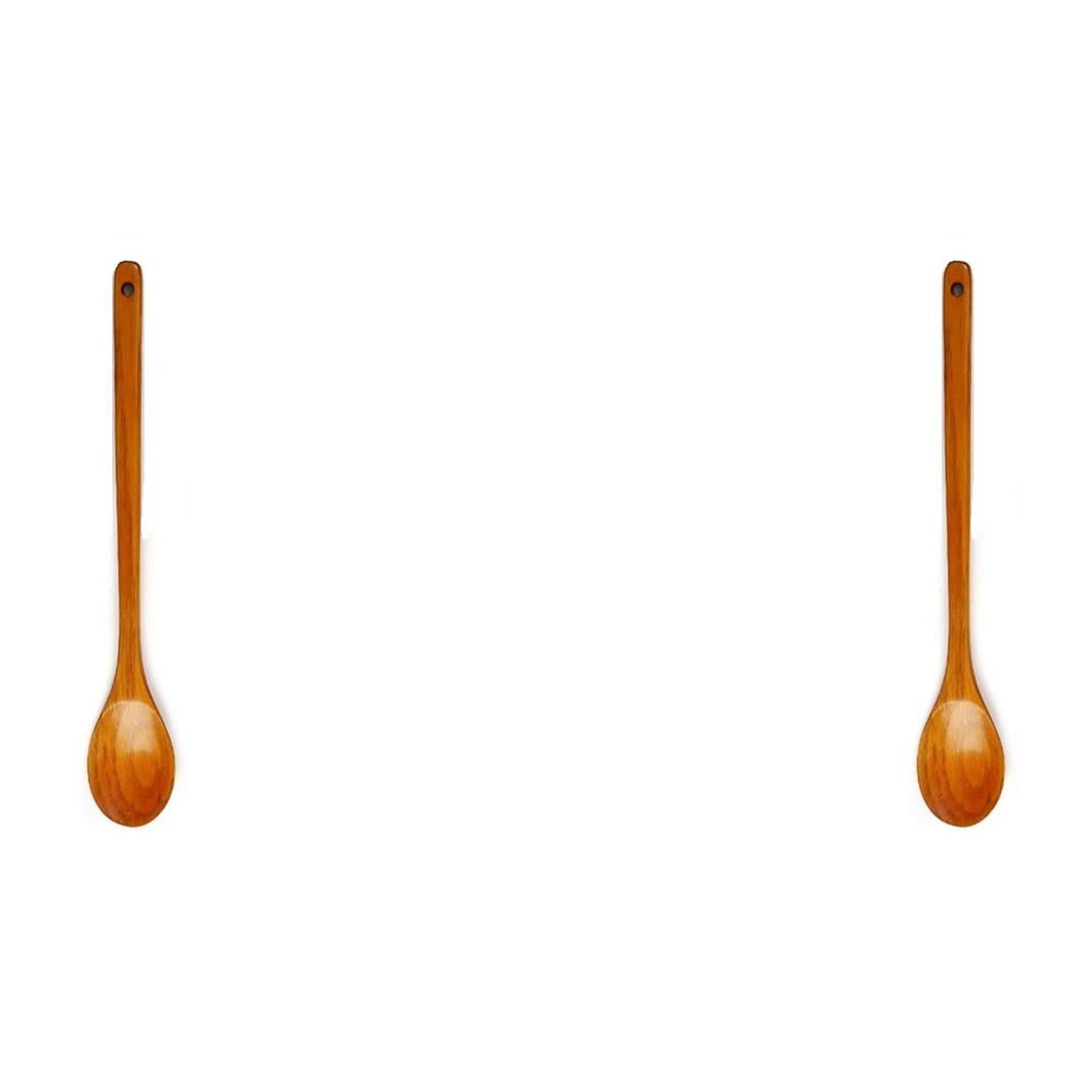 LKWLPD 16.5" Extra-Long Wooden Cooking Spoon - Handcrafted Stirring ...