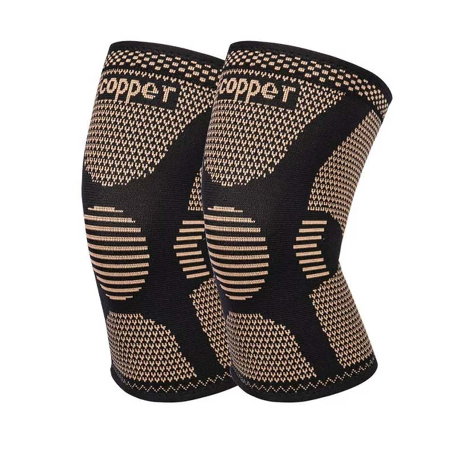 LKWLPD 2 Pack Copper Knee Sleeves Copper Knee Braces for Men Women ...