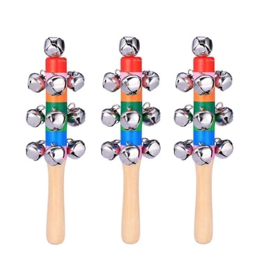 Rhythm Band Mounted Sleigh Bells 7 Large Bells - Walmart.com