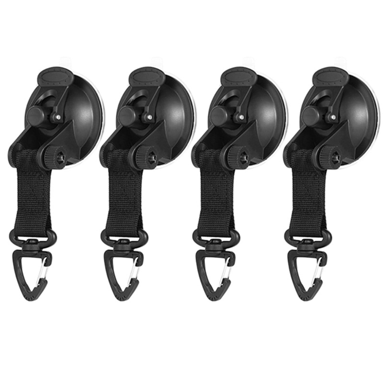 LKWLPD 4-Pack Heavy Duty Suction Cup Hooks with Fixing Anchors - Car ...