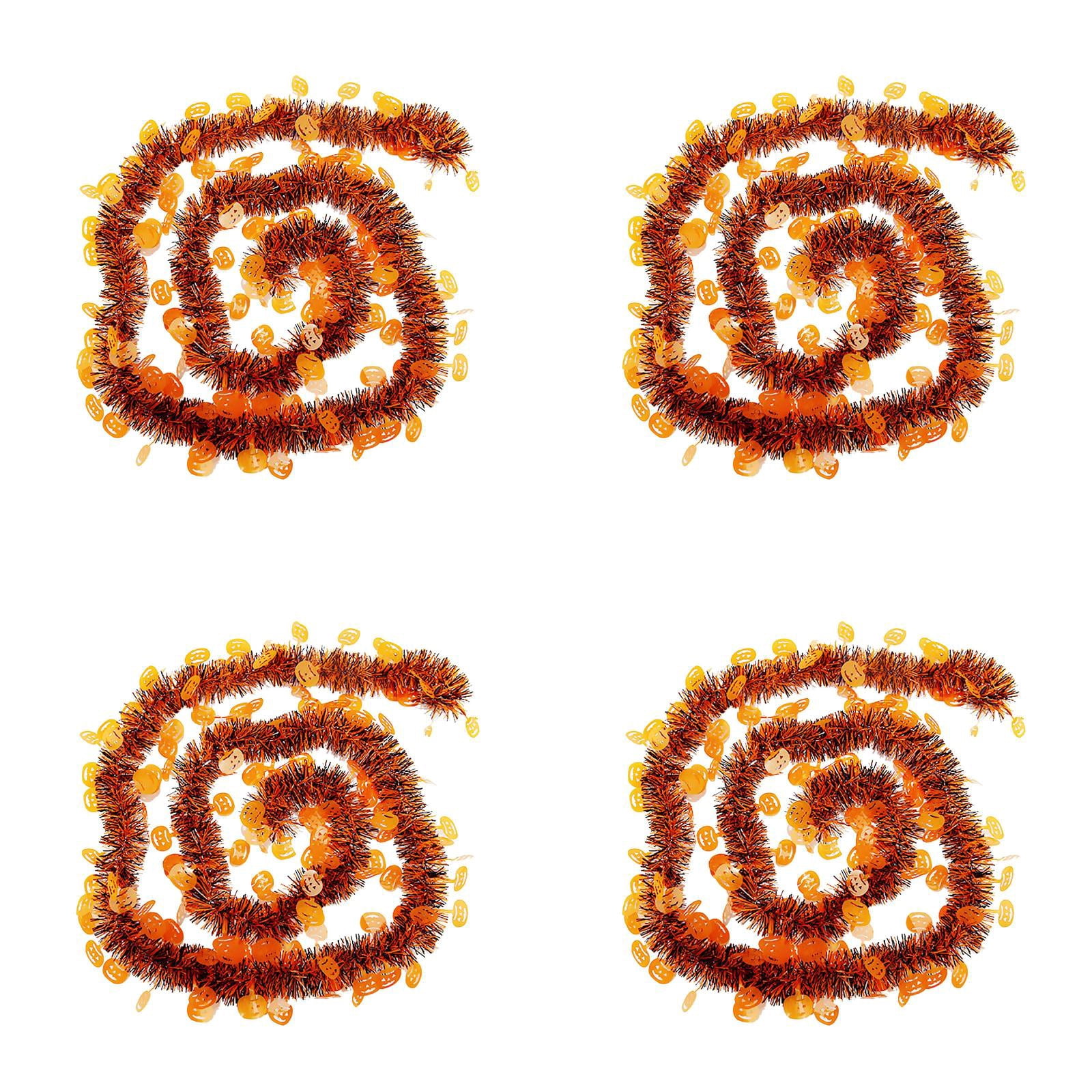 LKWLPD 4 Pcs Halloween Tinsel Led Decorations 78.74Inch Halloween ...