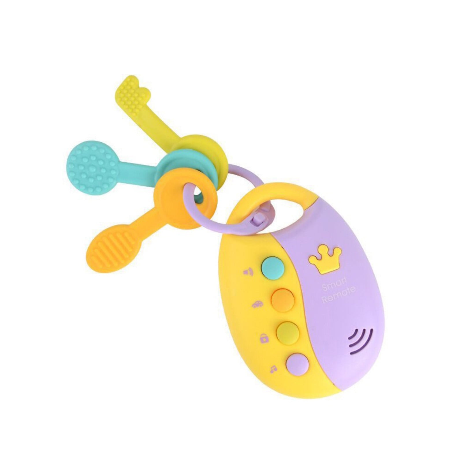 LKWLPD Baby Keys Baby Keys Toy Musical Smart Remote Key Toy Fake Car ...