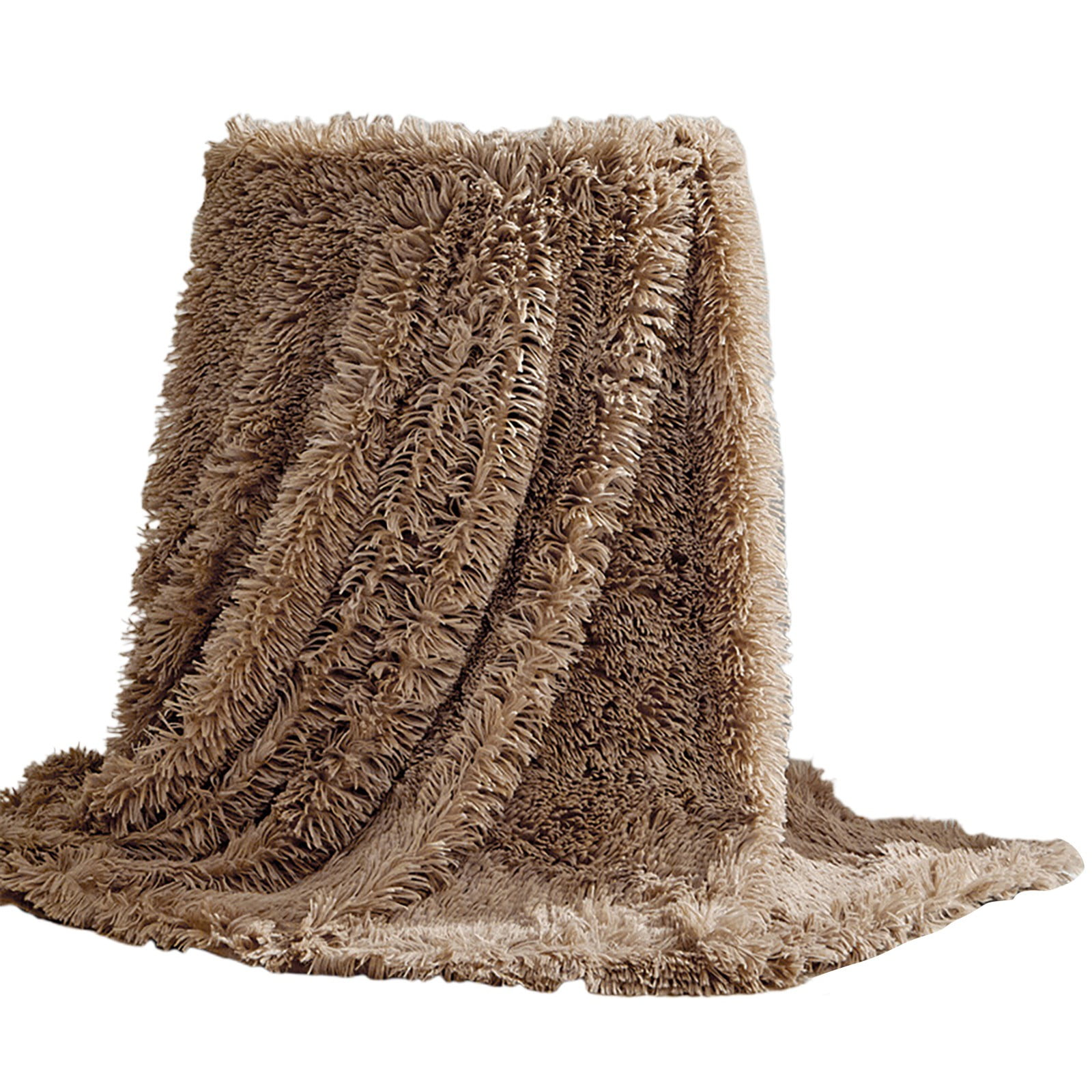 LKWLPD Bed Throws 31.5 X 47.2 Inch Soft Faux Fur Throw Blanket Solid ...