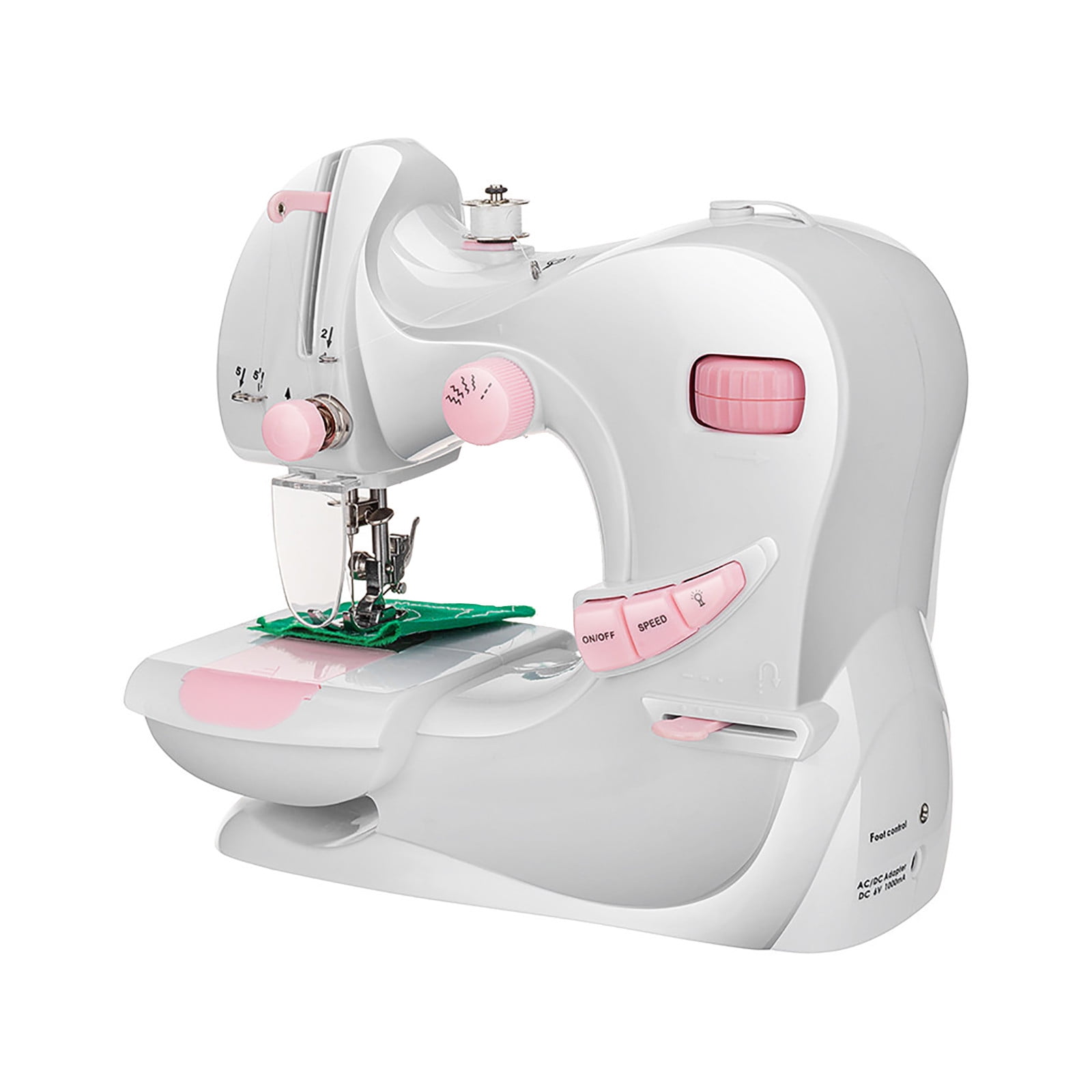 LKWLPD Beginner-Friendly Portable Sewing Machine - 12 Pre-Programmed ...