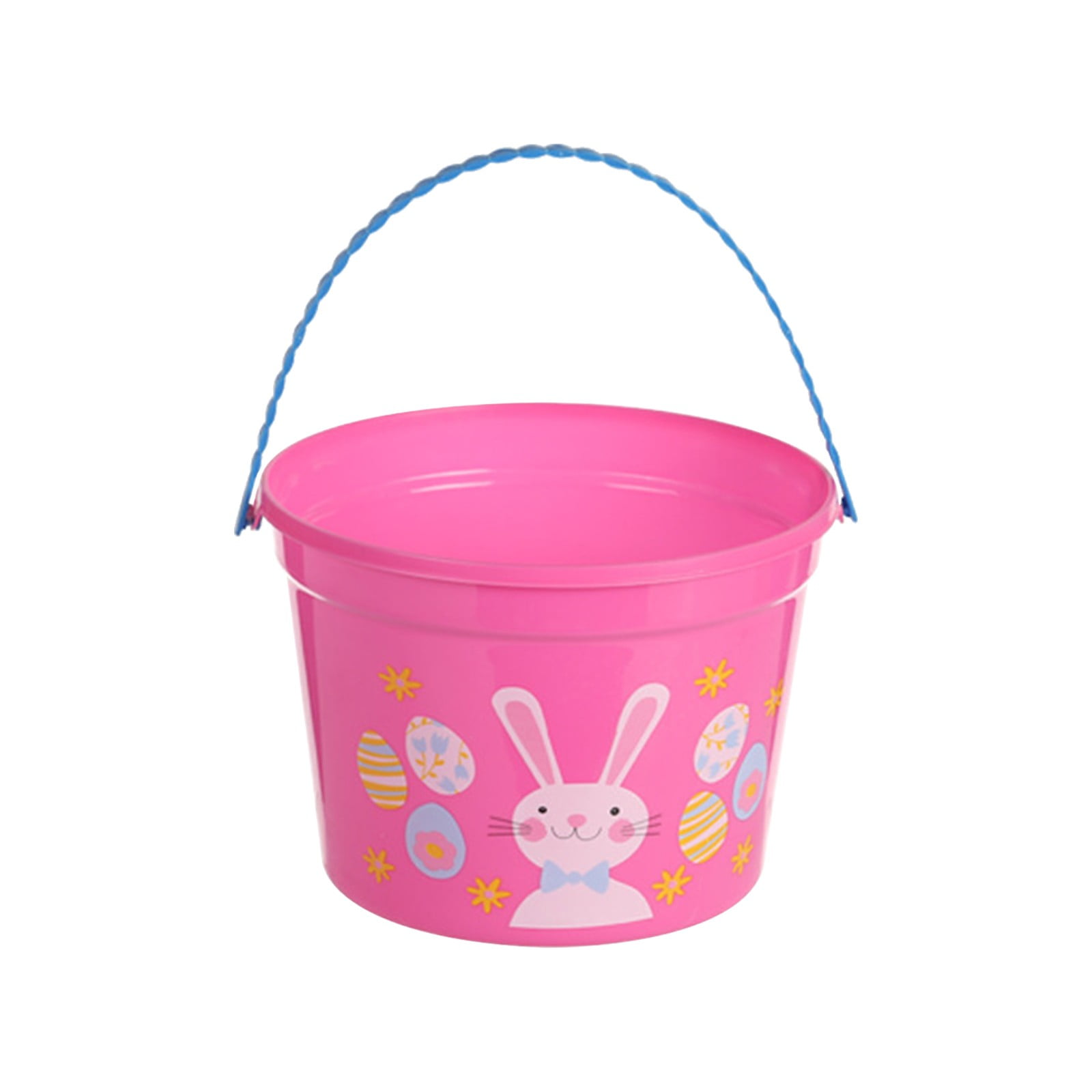 LKWLPD Easter Buckets with Handles Easter Basket Plastic Buckets with ...