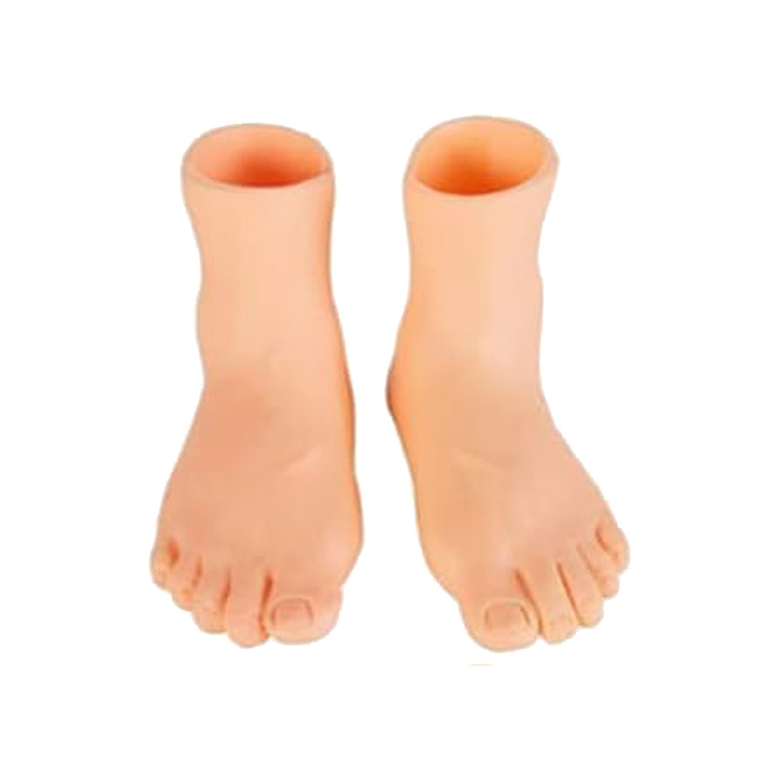 LKWLPD Finger Feet Puppet Tiny Feet Set Realistic Left and Right Small ...