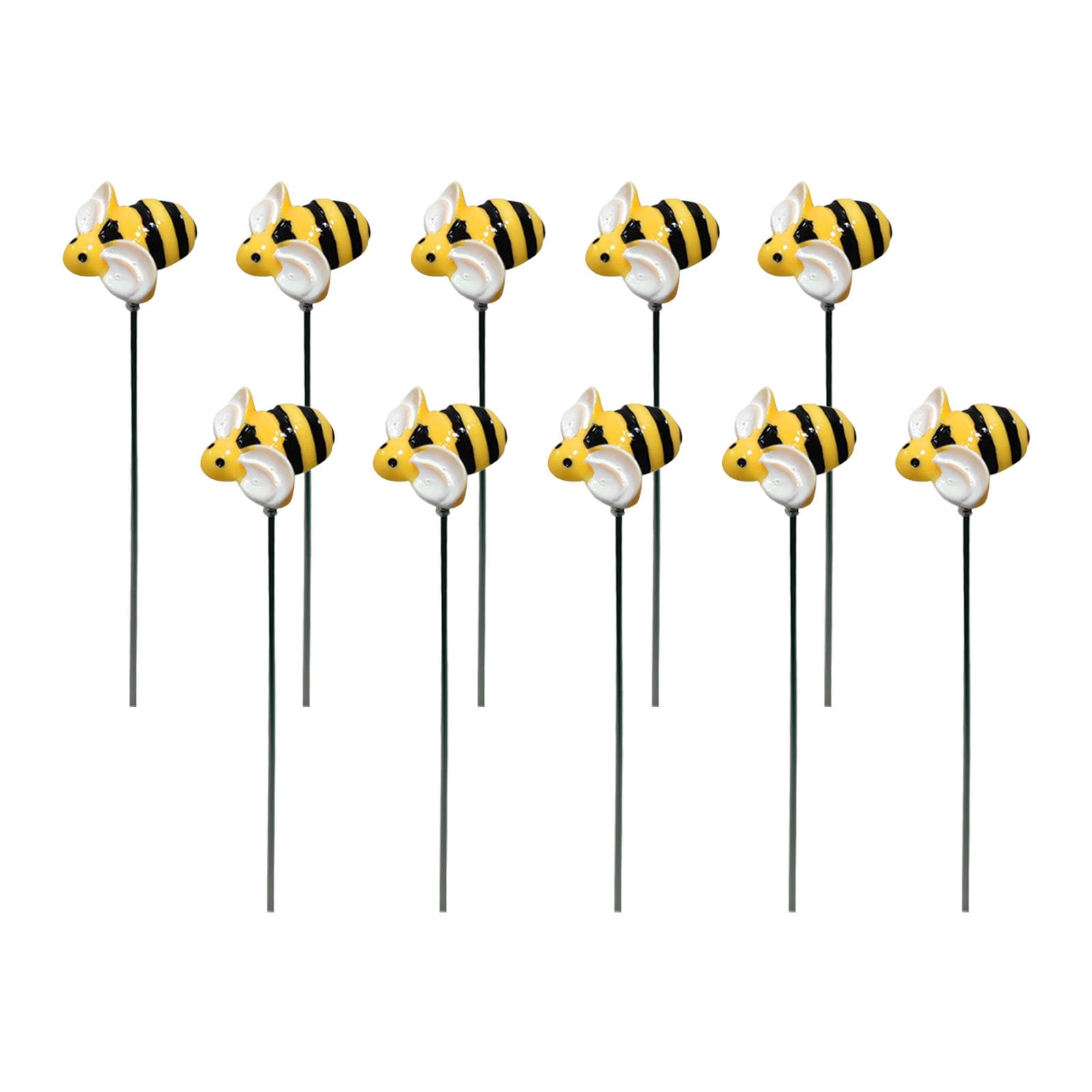 LKWLPD Garden Decor 10pcs Bee Decor Garden Stakes Yard Decor Summer ...