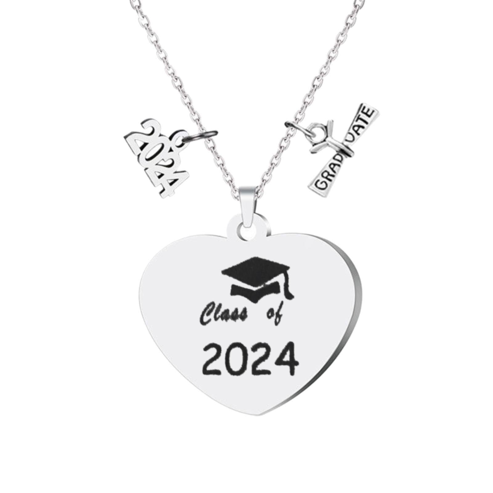 LKWLPD Graduation Necklace for Her 2024 Graduation Gifts for Her ...
