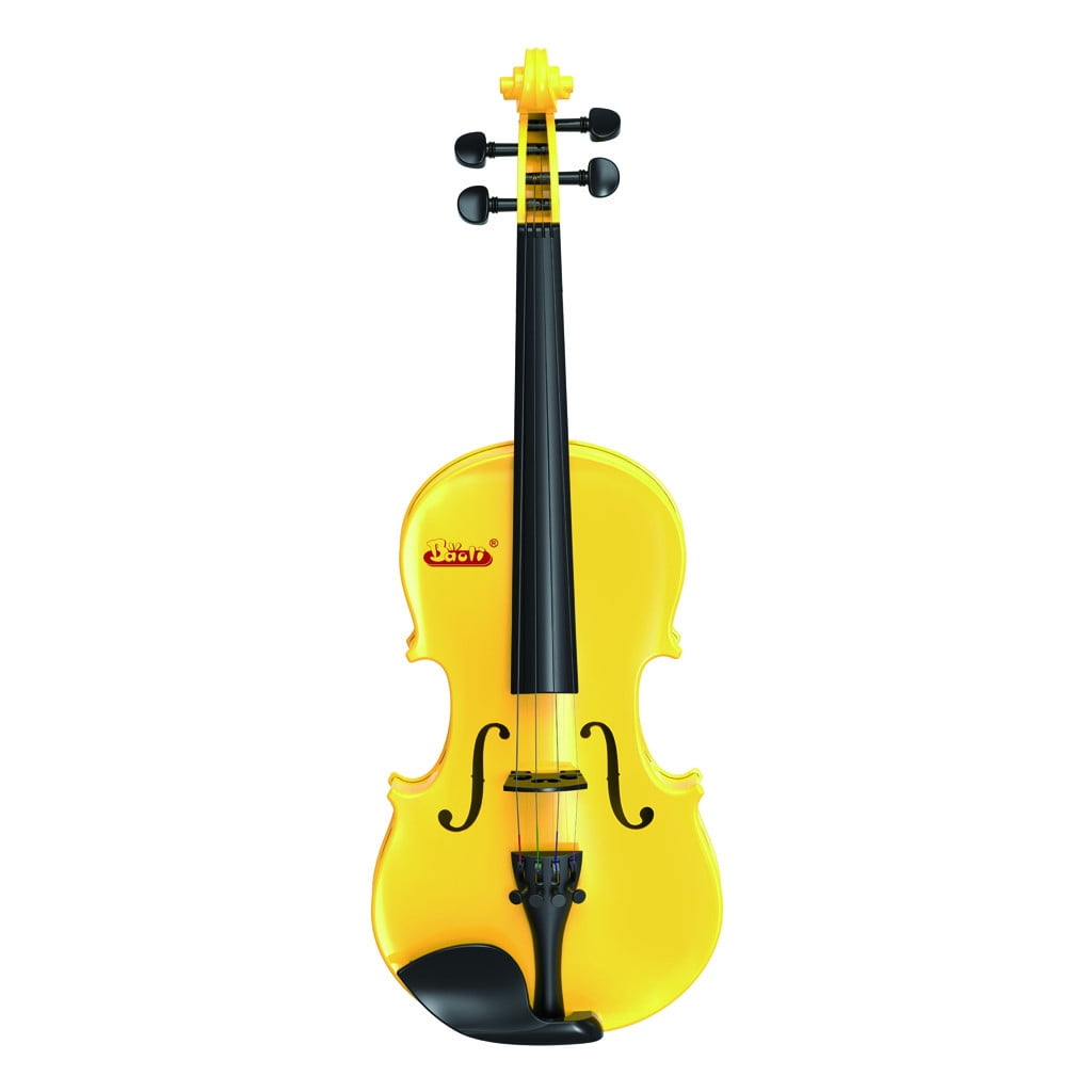 LKWLPD Kid’S Toy Violin with 4 Adjustable Strings and Bow Musical ...
