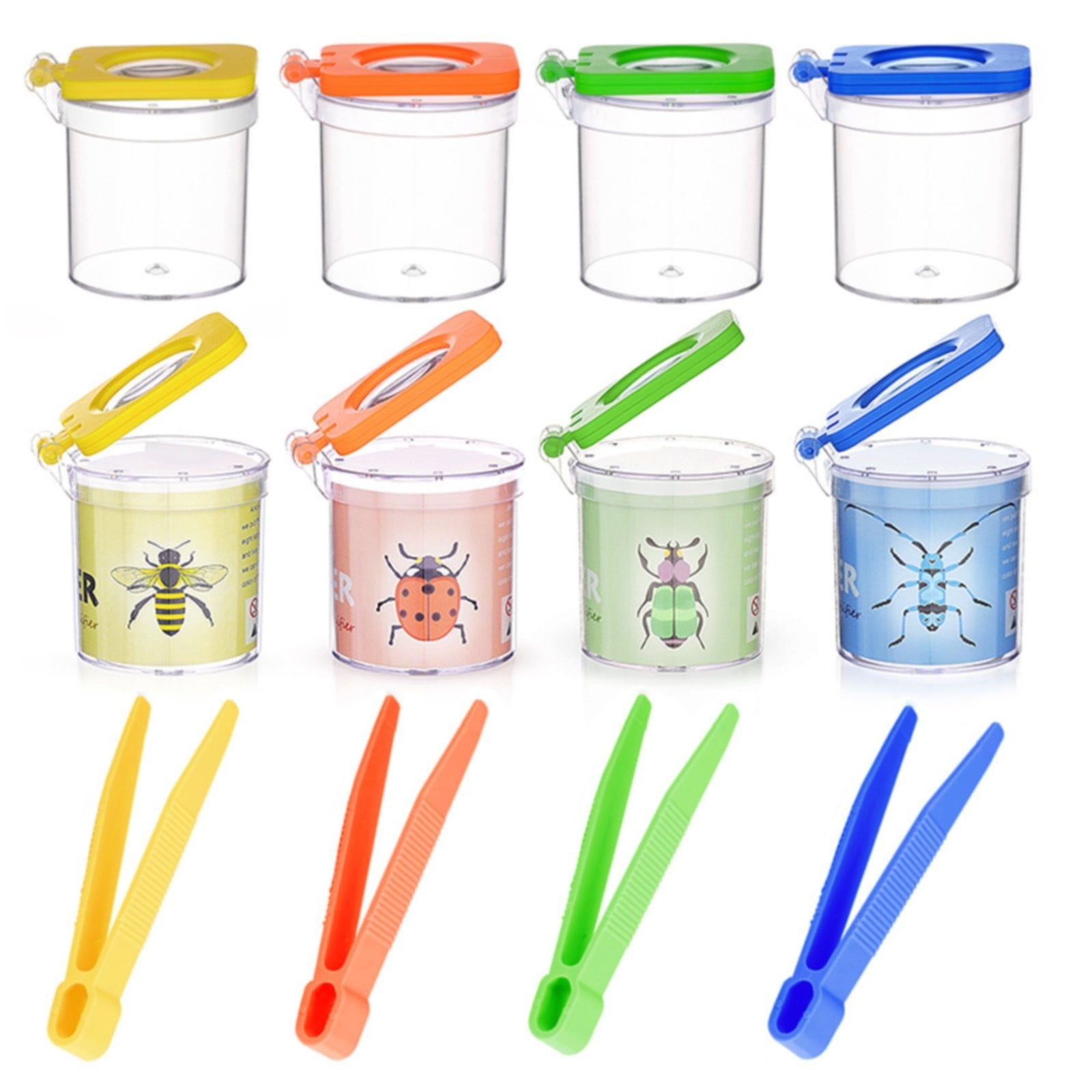 LKWLPD Kids Bug Catcher Magnifying Container Portable Observation Box ...