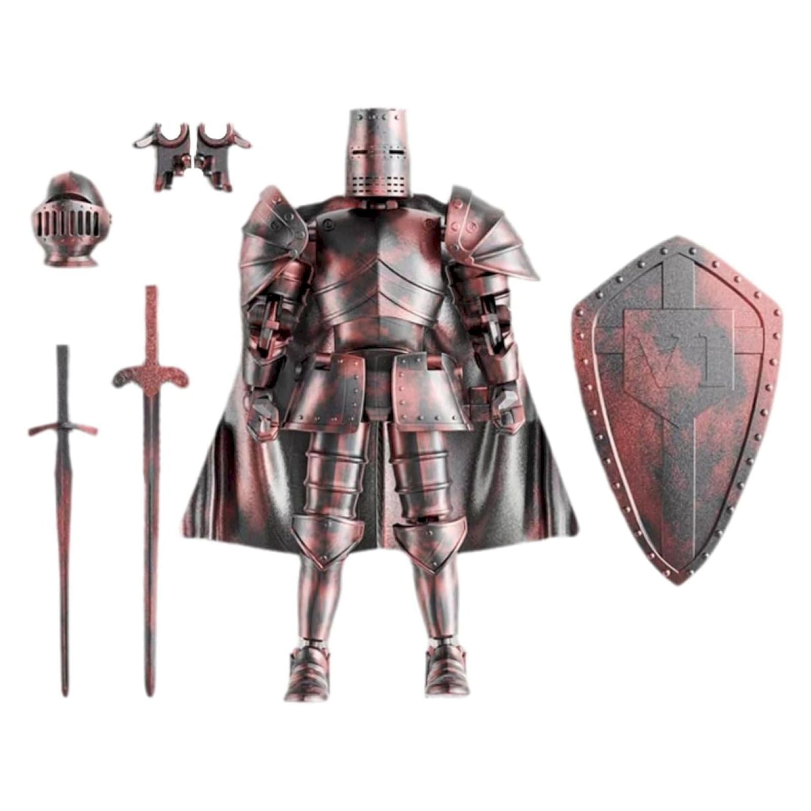 LKWLPD Medieval Action Figures,Knight Armor Action Figure,Multi-Jointed ...