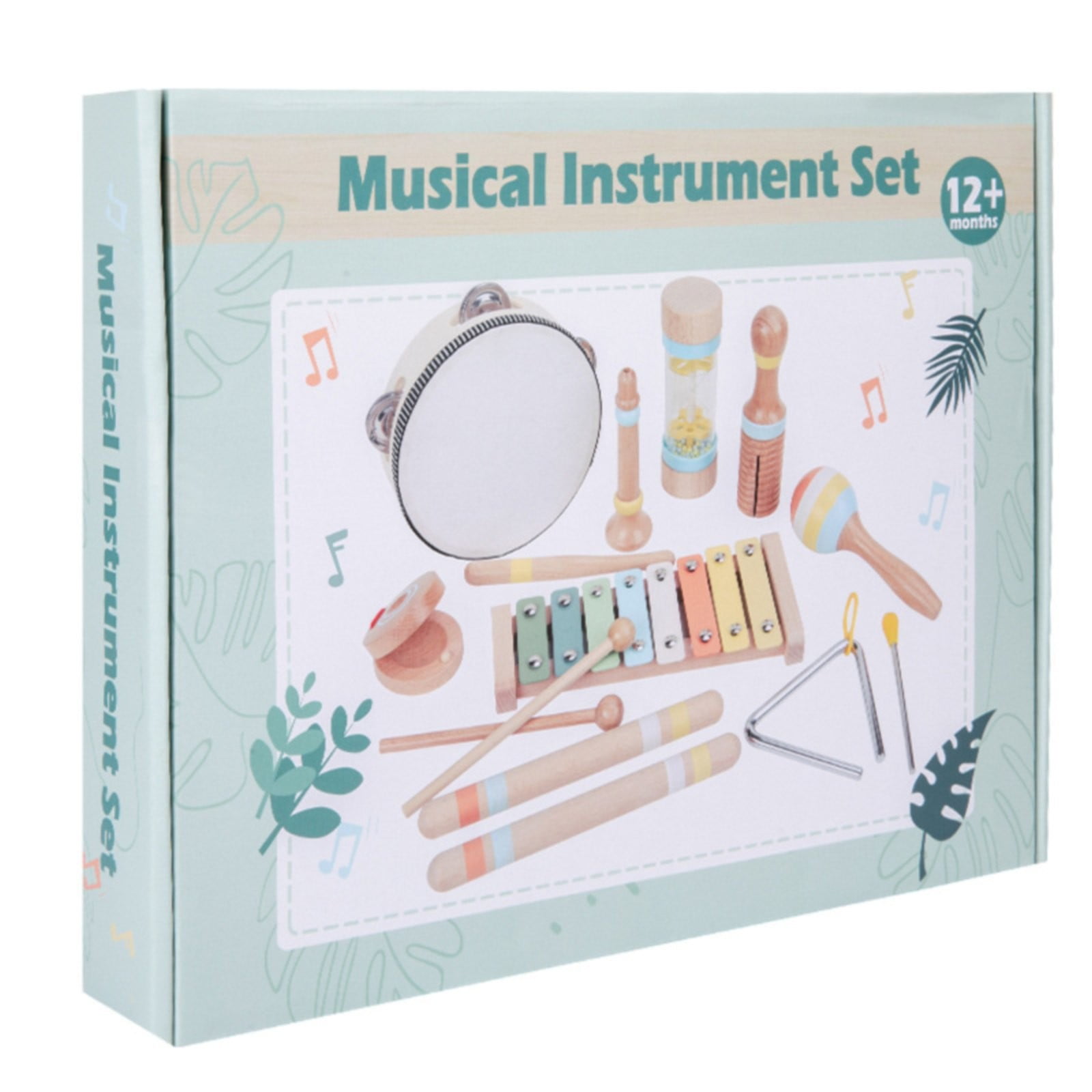 LKWLPD Montessori Toys for 1 Year Old Toddler Musical Instruments ...