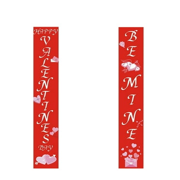 Big Dot of Happiness Valentine's Day Vertical Hanging Door Banners ...