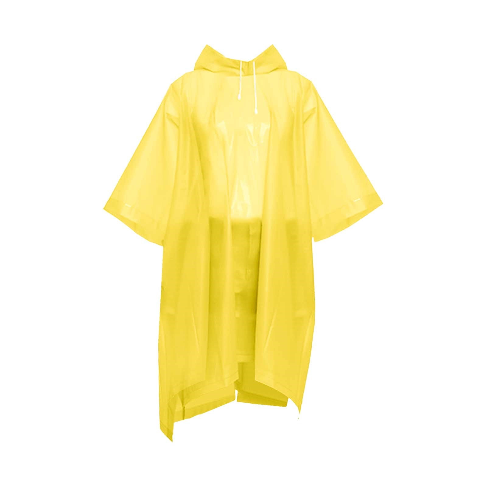 LKWLPD Rain Ponchos Raincoats for Adults Women Men Reusable Rain Jacket ...