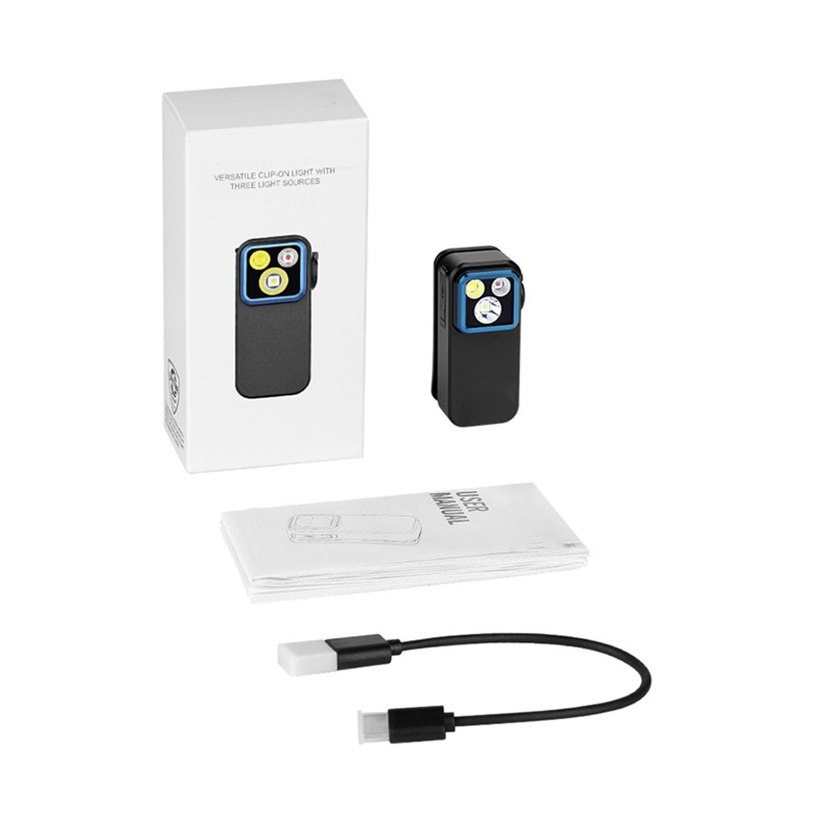 LKWLPD Rechargeable 500-Lumen Flashlight with Type-C Charging ...