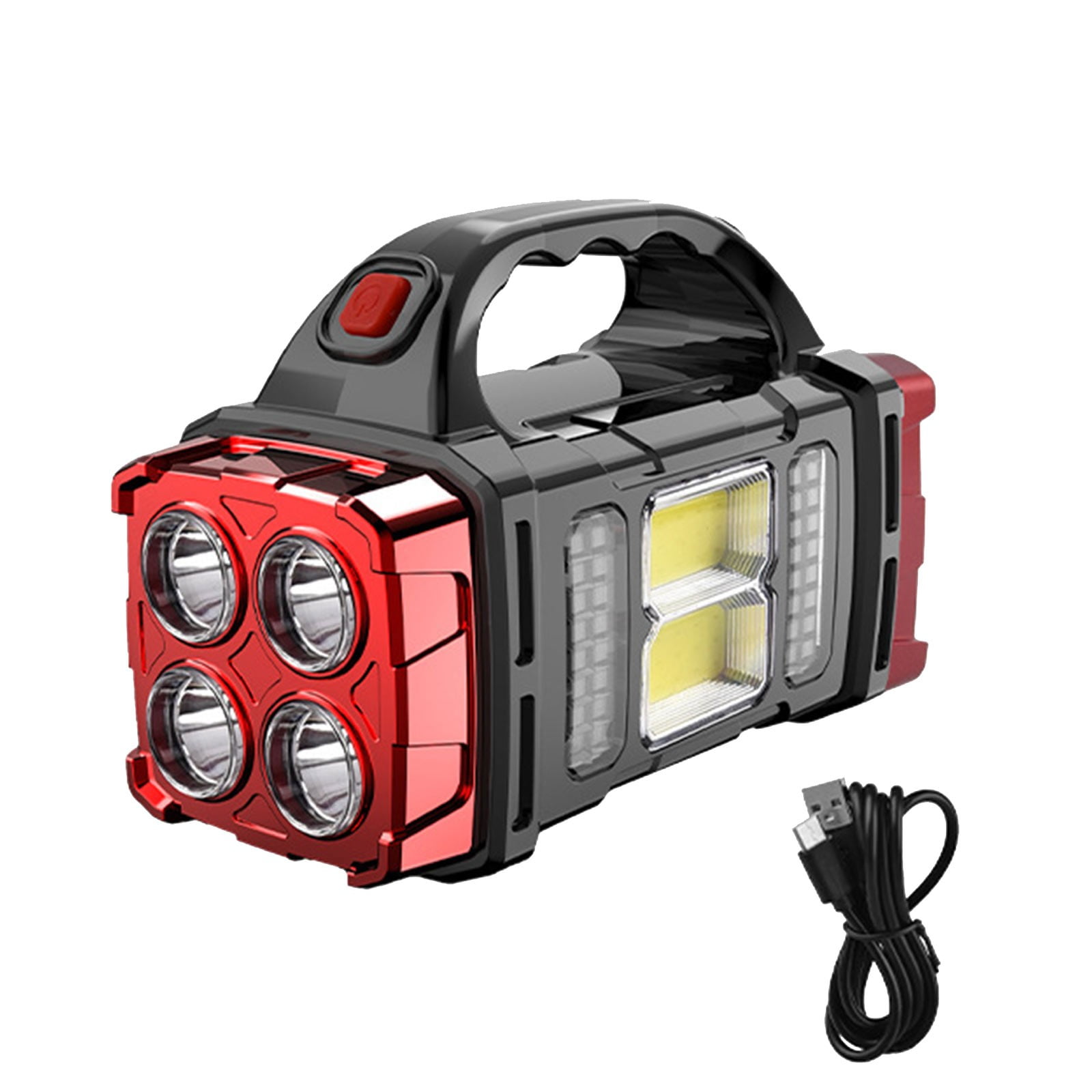 LKWLPD Rechargeable Flashlight Camping Light with Solar Charger Multi ...