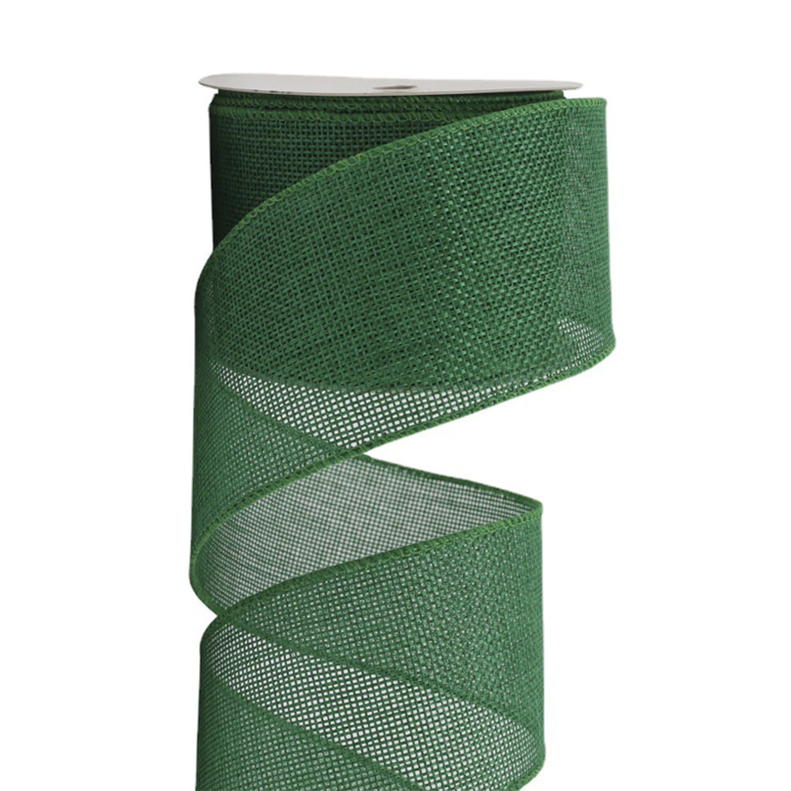 LKWLPD Shamrock Wired Edge Ribbon Roll Green Flower Ribbon Chinoiserie ...