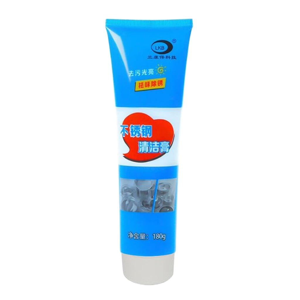 LKWLPD Stainless Steel Cleaning Polish Paste, Multi-Purpose Magic Scrub ...