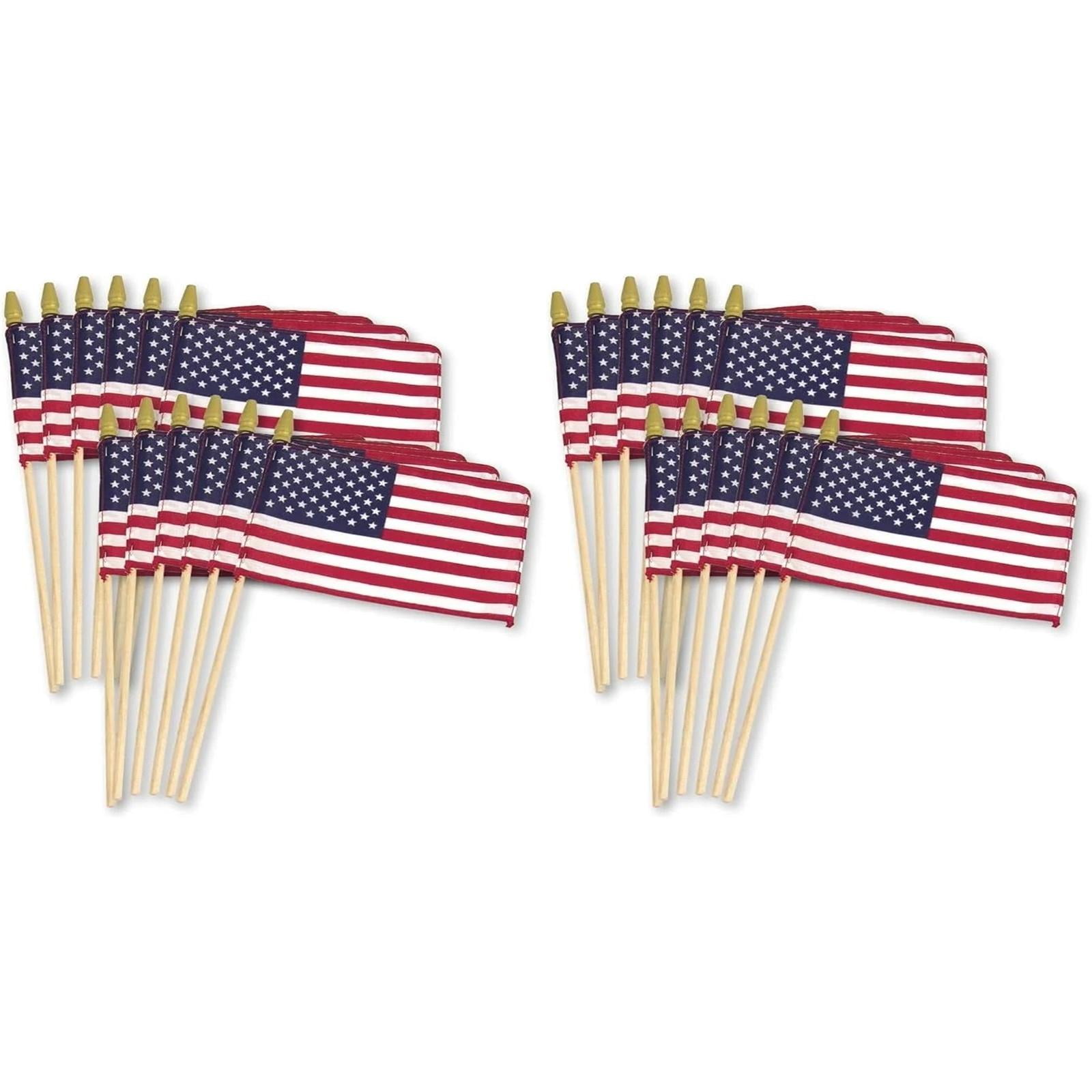 LKWLPD Super Tough American Flag | 8 x12 inch Outdoor USA Flag | 24 ...