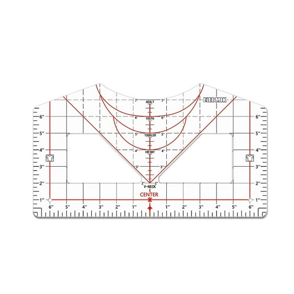 LKWLPD Tshirt Ruler Guide for Vinyl Alignment Shirt Measurement Tool ...