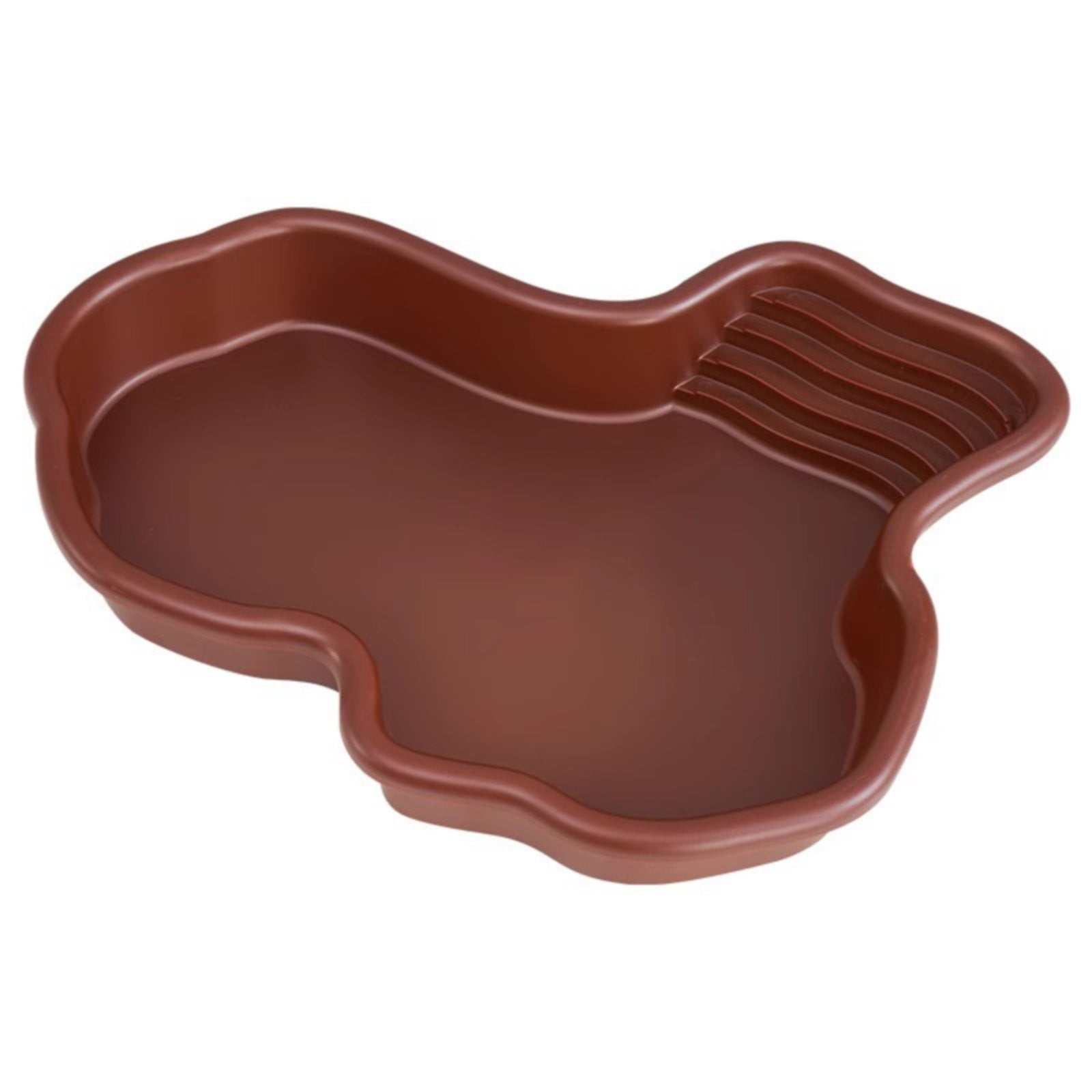 LKWLPD Turtle Pond Large Reptile Water Bowl Reptile Water Dish Turtle ...