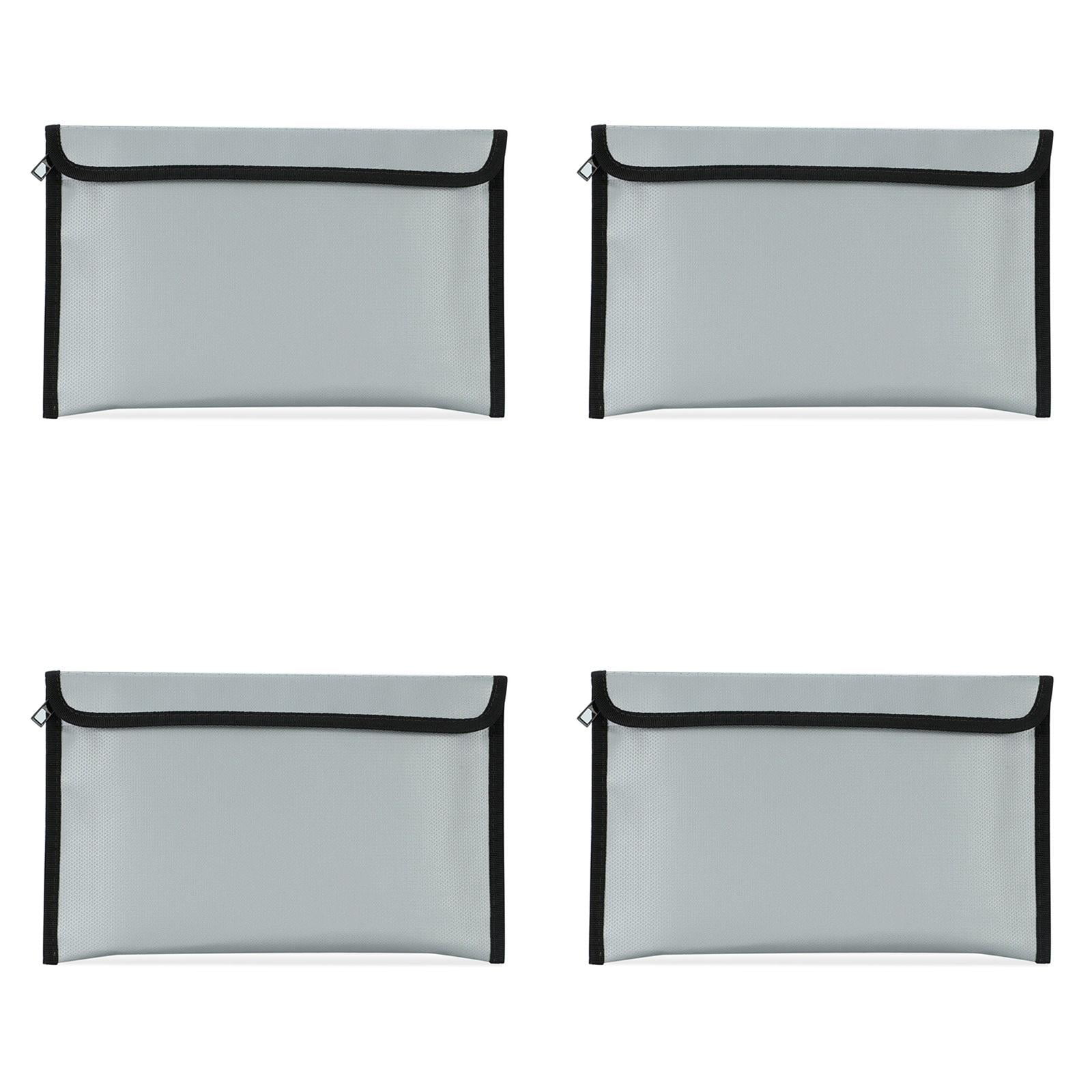 LKWLPD Upgraded Fireproof Document Bag Heat Insulated 11"x6.69 ...