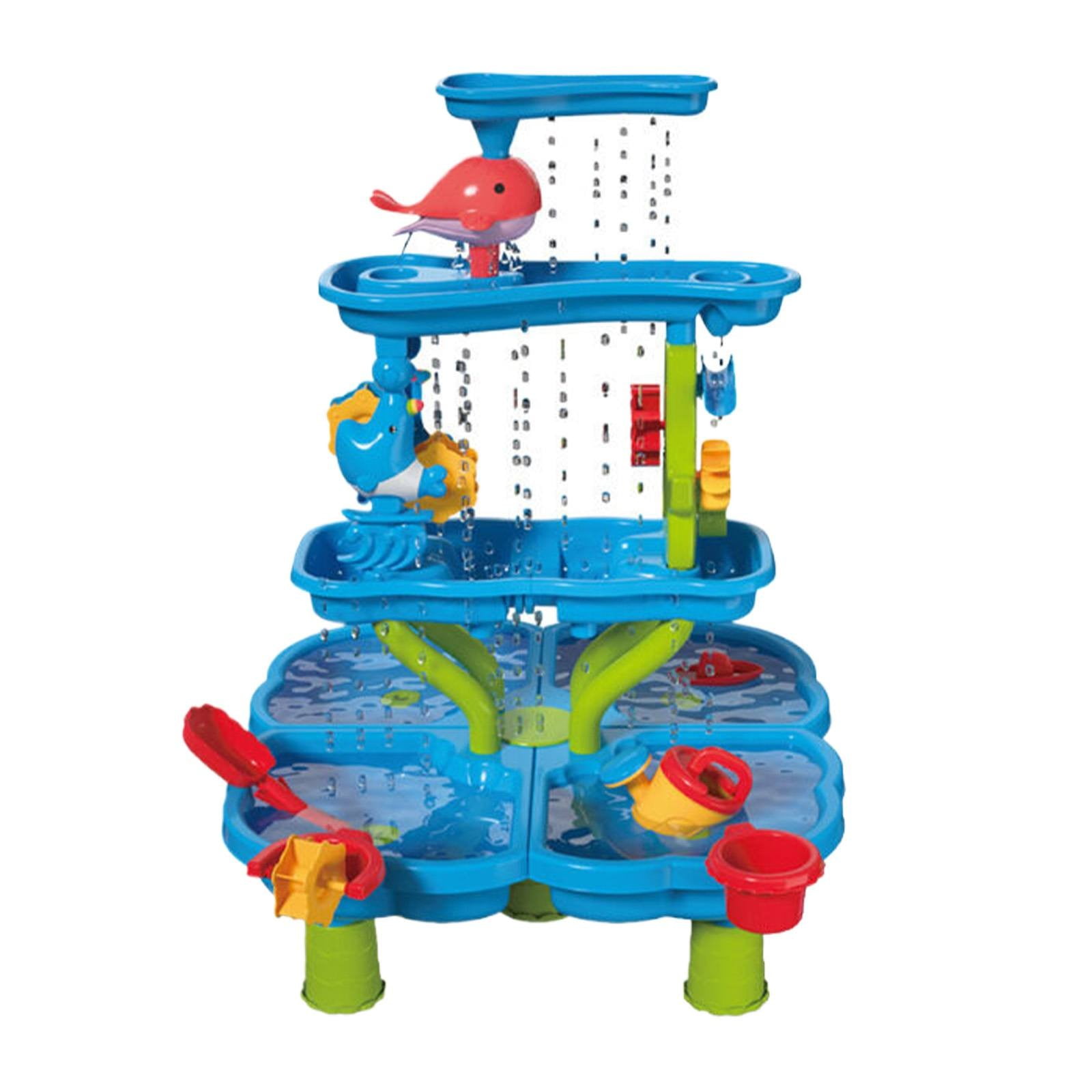 LKWLPD Water Play Table for Toddlers Ages 3-5 Outdoor Sensory Toy ...