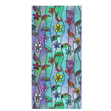 Collections Etc Removable Patterned Cut to Fit Window Static Clings ...