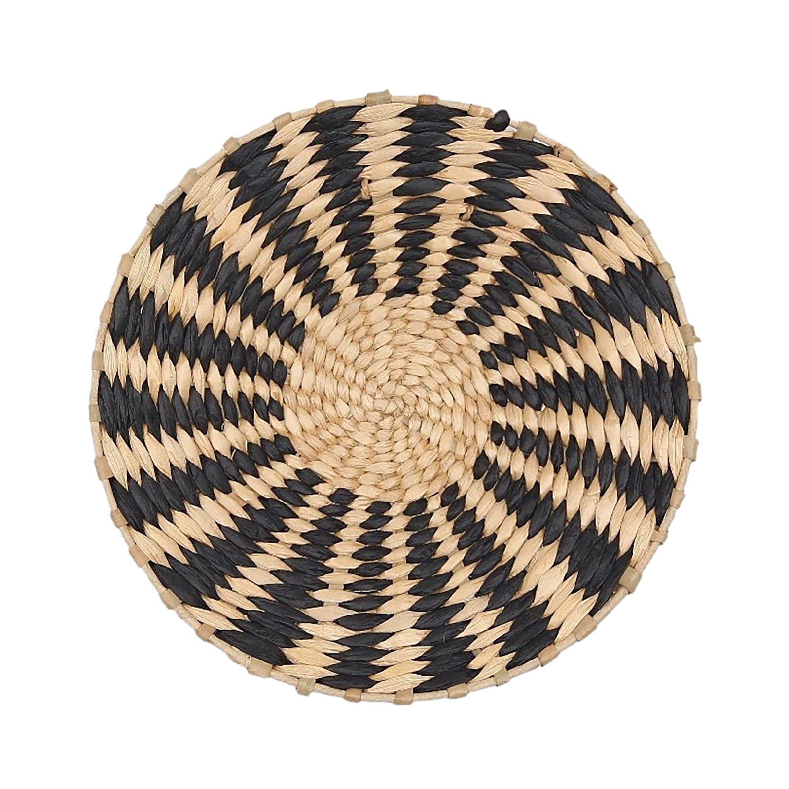 LKWLPD Woven Round Wall Basket Hanging Decor - Bohemian Mural Art for ...