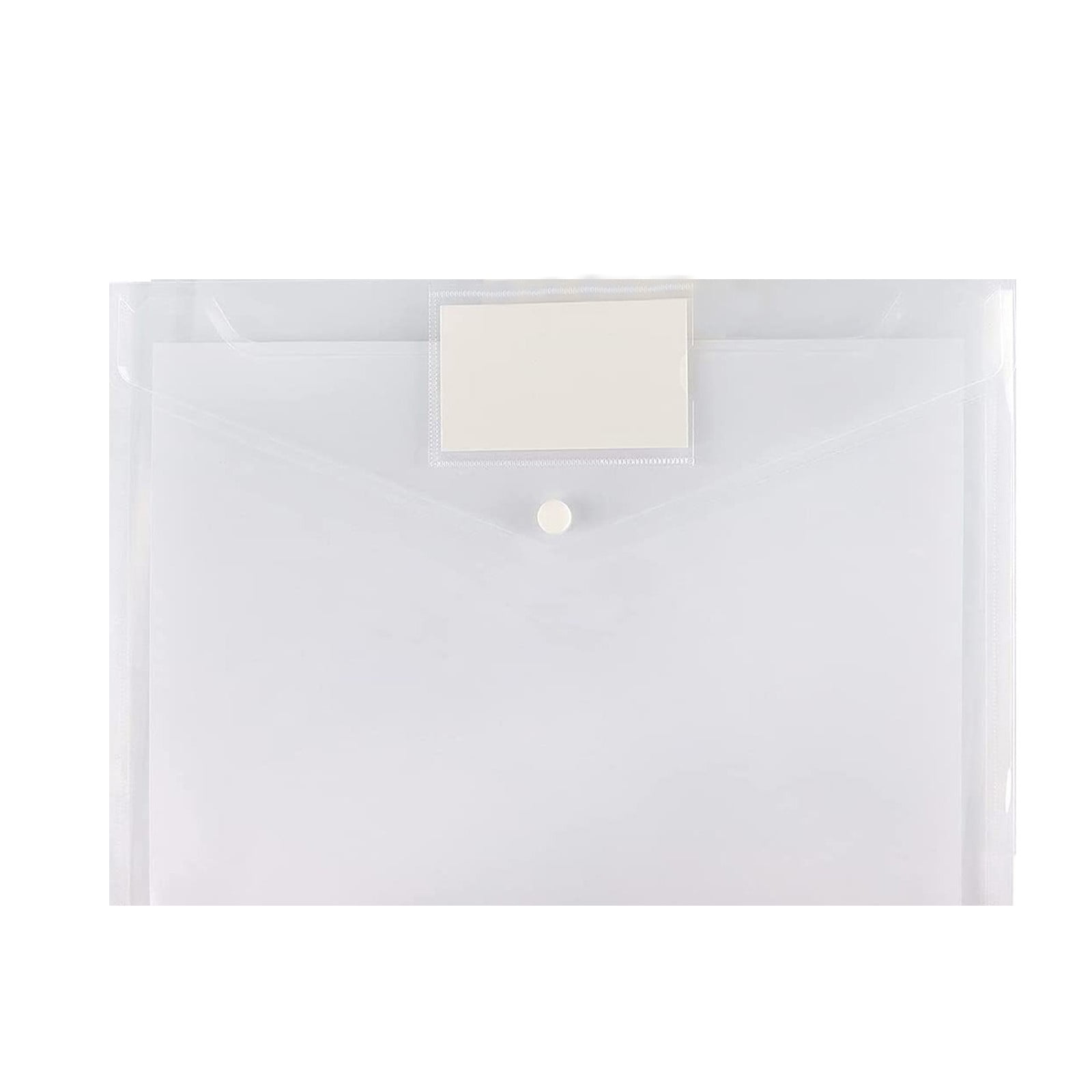 LKXGBMY 1pc Clear Document Pouch Plastic Envelopes Poly Envelopes File ...