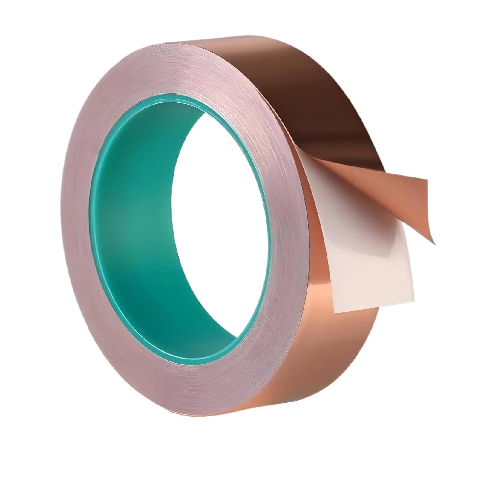 LKXGBMY 25M Copper Foil Tape, Copper Slug & Snail Tape Self Conductive ...