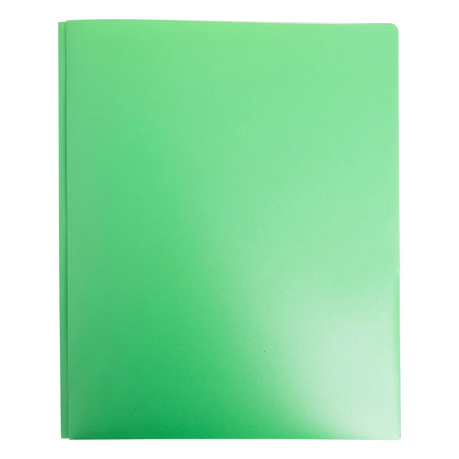 LKXGBMY Folders with Pockets and Prong, 1pc Plastic File Two Pocket ...