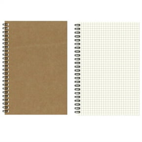 Graph Paper Spiral Notebook