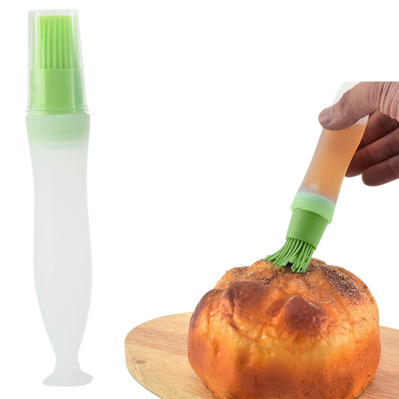 LKXGBMY Silicone Oil Bottle Brush Cake Butter Cream Baster Brushes Kitchen Barbecue Cooking ...