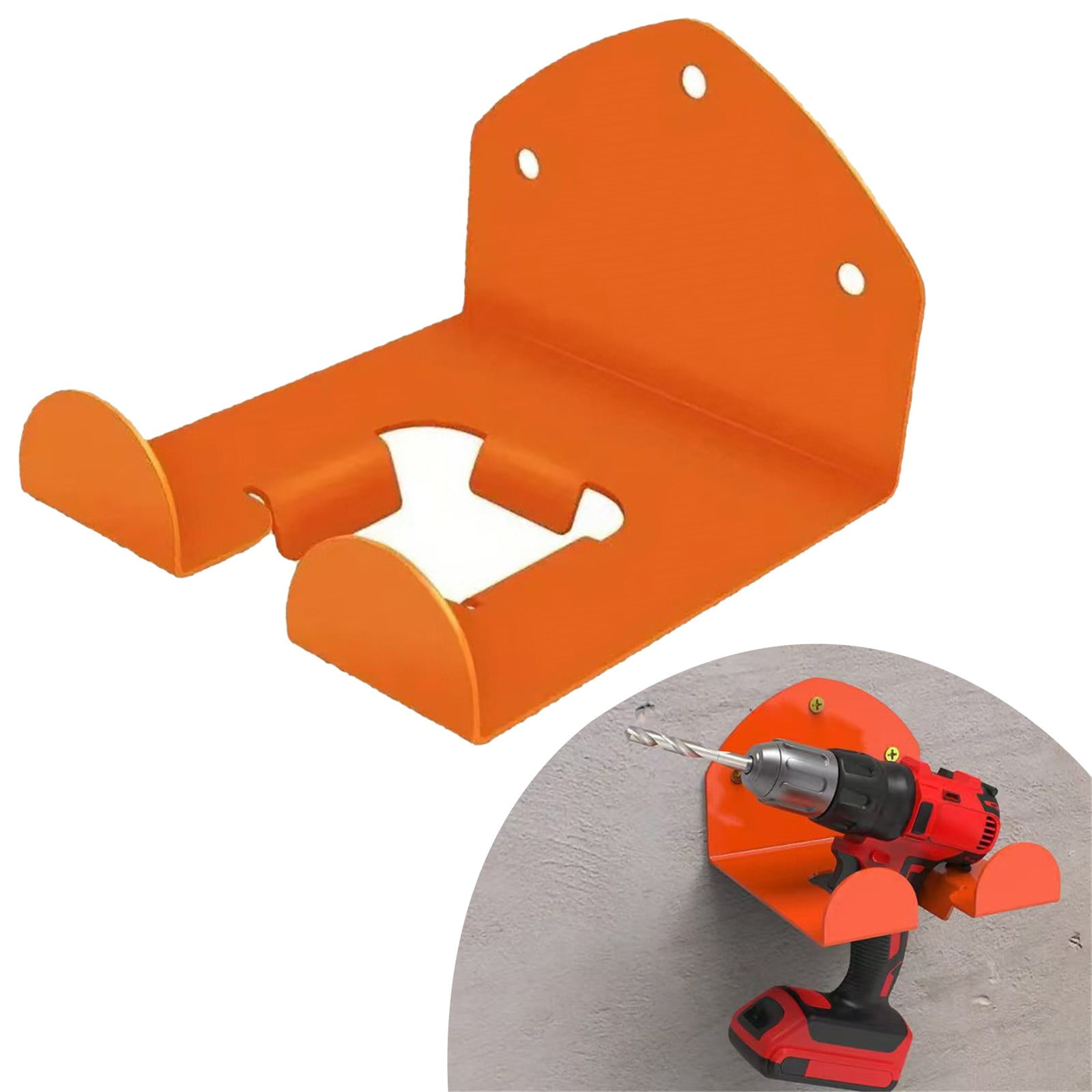 LKXGBMY Wall Mount Garage Organizer Grass Trimmer Rack Heavy Duty Weed ...