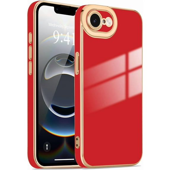 LKYUHGS-Designed for iPhone 16e Case Cute, Luxury Plating Cover for ...