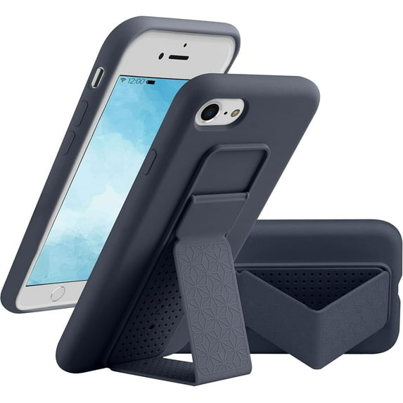 LKYUHGS-LAUDTEC Silicone Kickstand Case Compatible with iPhone 7/8/SE ...