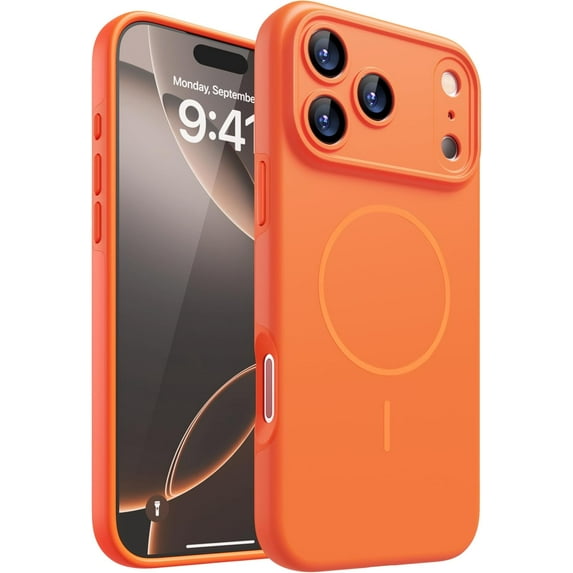 LKYUHGS-Magnetic for iPhone 17 Pro Case, [Opaque Matte] [Full Camera ...